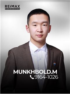 Munkhbold Myagmarsuren – RE/MAX Air – Sukhbaatar, Ulaanbaatar | Mongolia