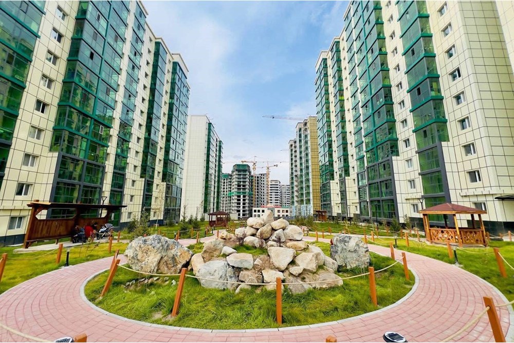 43.87 м2: Орон сууц Худалдах, 1 Өрөө Агарта хотхон Agarta residence Хан ...